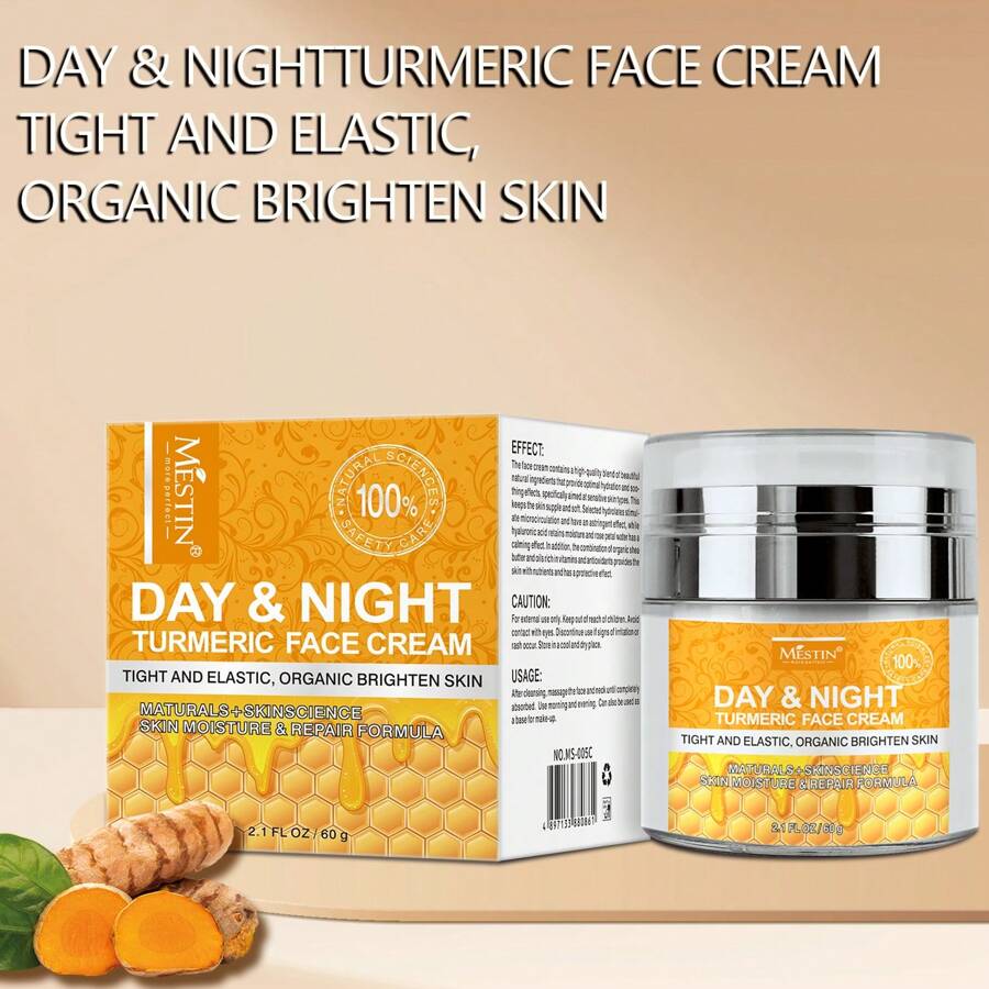 60g Turmeric Moisturizing Cream, Nourishing & Moisturizing Skin ...