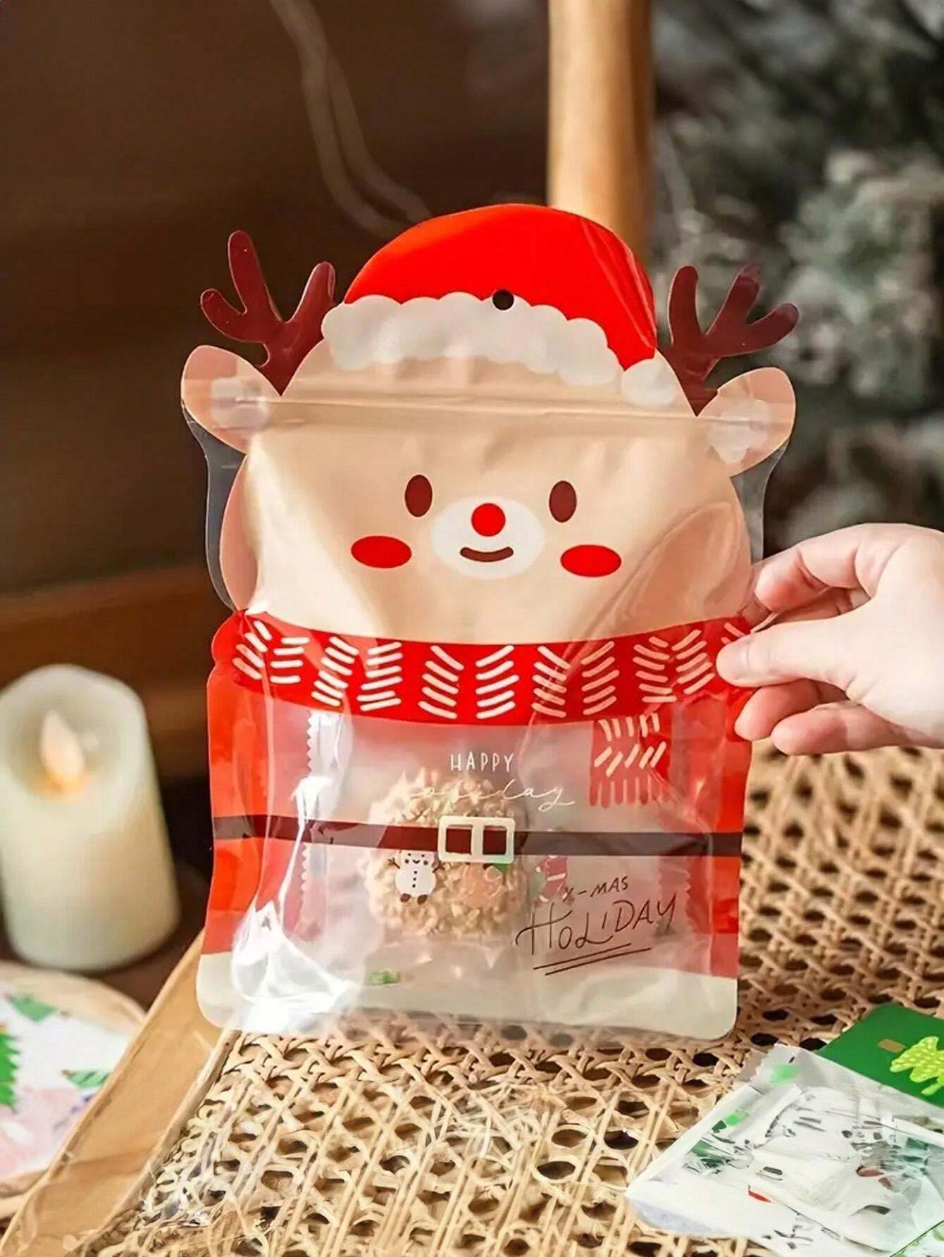 2/3/4/5pcs Christmas Treat Bags - Ideal For Gifts, Birthdays & Party ...