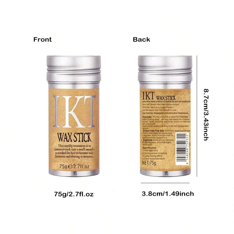 IKT IKT Hair Wax Stick, Slick Stick For Hair Non-Greasy Styling Hair ...