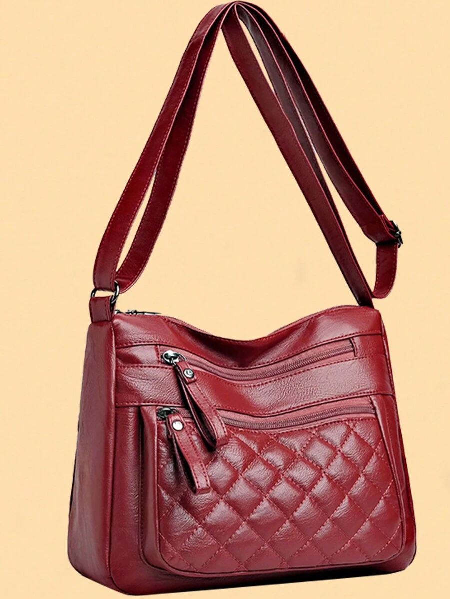 New All-In-One Atmosphere Middle-Aged Women Bag Mother Bag Multi-Layer ...