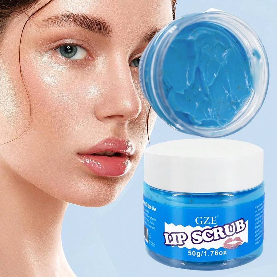Exfoliante de labios GZE - Tratamiento de cuidado labial exfoliante e hidratante con ...