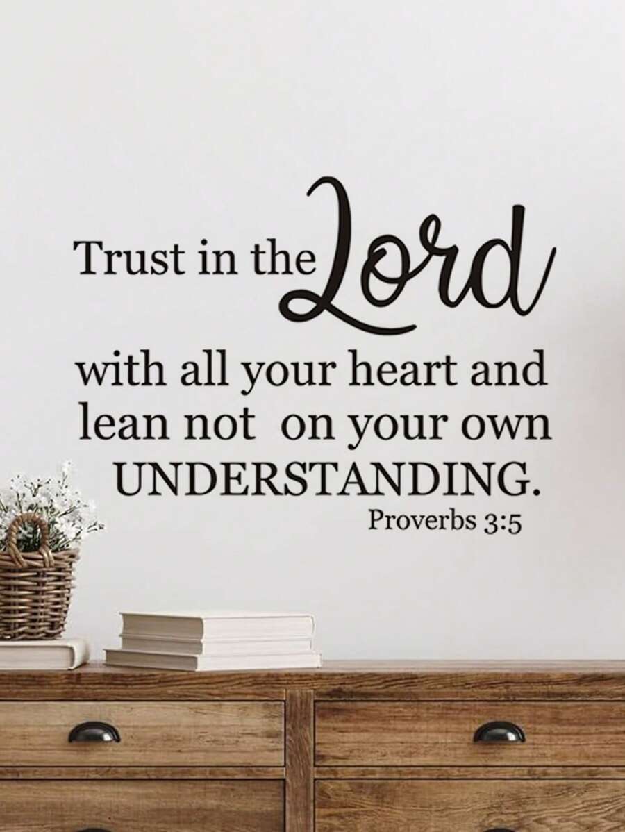 Bible Verse Wall Decals Inspirational Quote Wall Stickers Religious ...