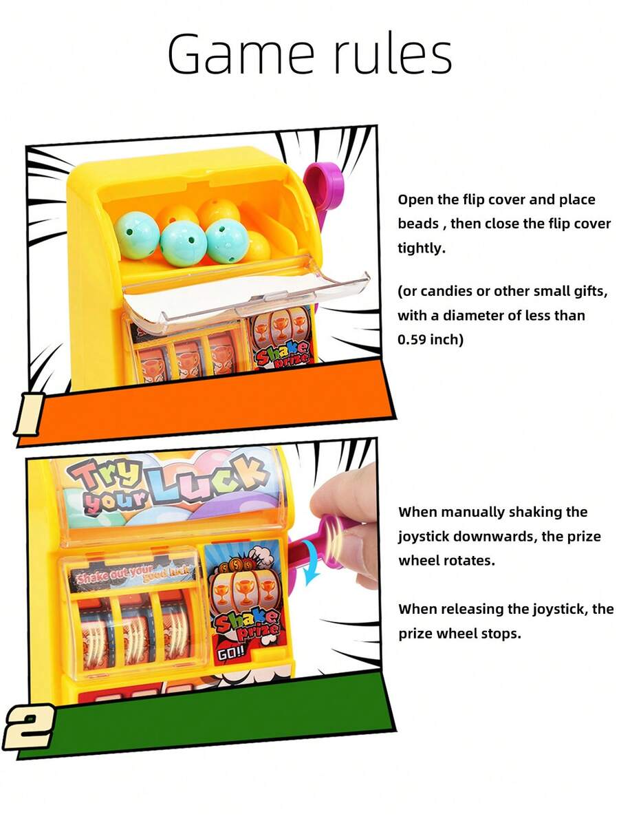 Fun Luck Spinning Wheel Toy: Durable Plastic Small Toy, Suitable ...