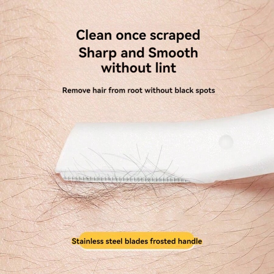 Eyebrow Trimmer Set - Safety Precision Eyebrow Razor With Stainless ...