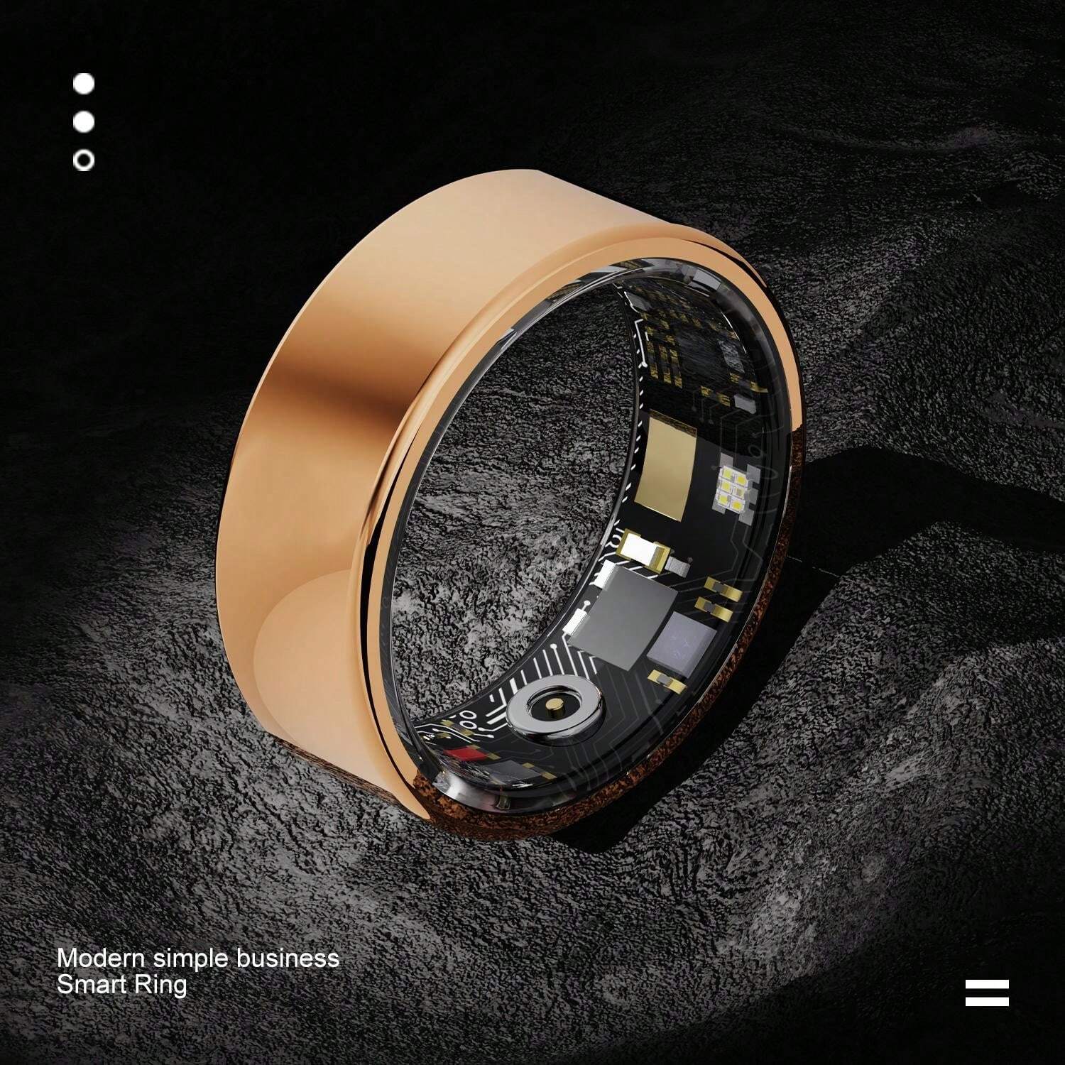 Anello fitness avanzato - Modalità multi-esercizio, contapassi, calorie ...