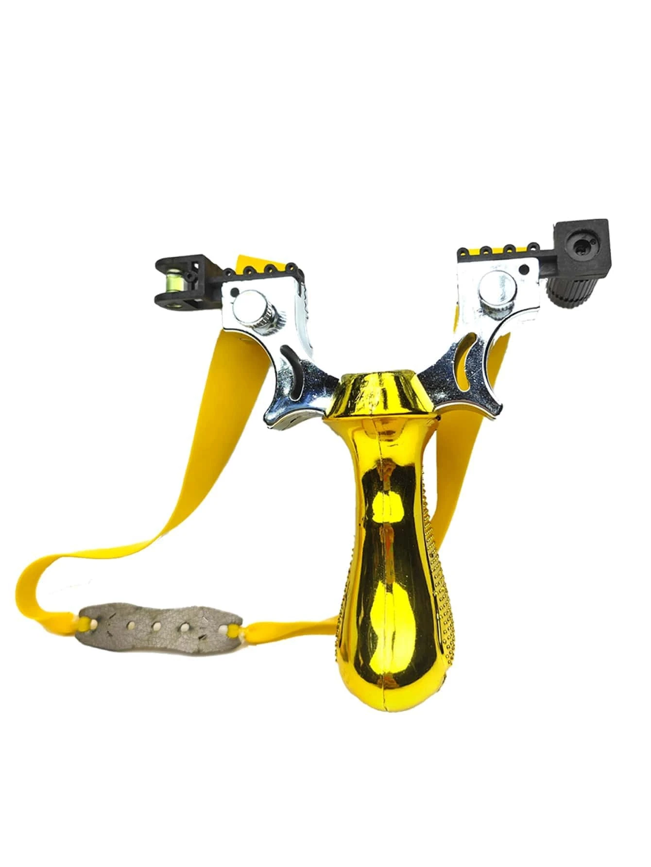 Fionda in resina con puntamento laser, fascia di gomma piatta per tiro ...