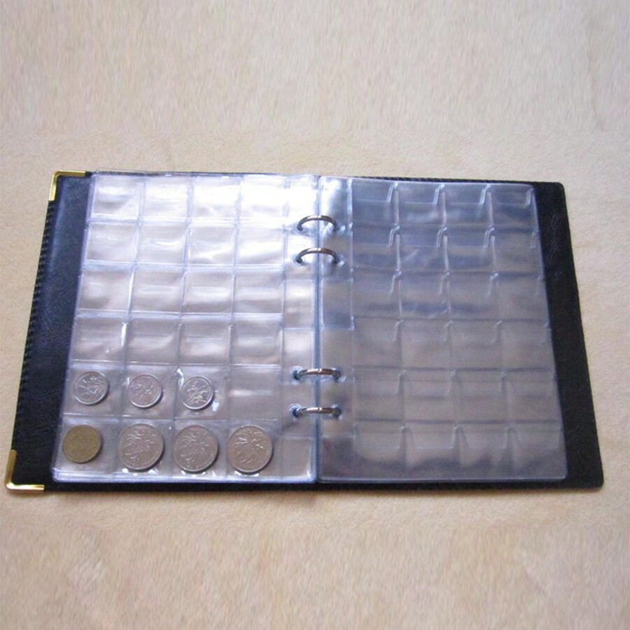 480 Pieces Coins Storage Book Commemorative Coin Collection Album ...