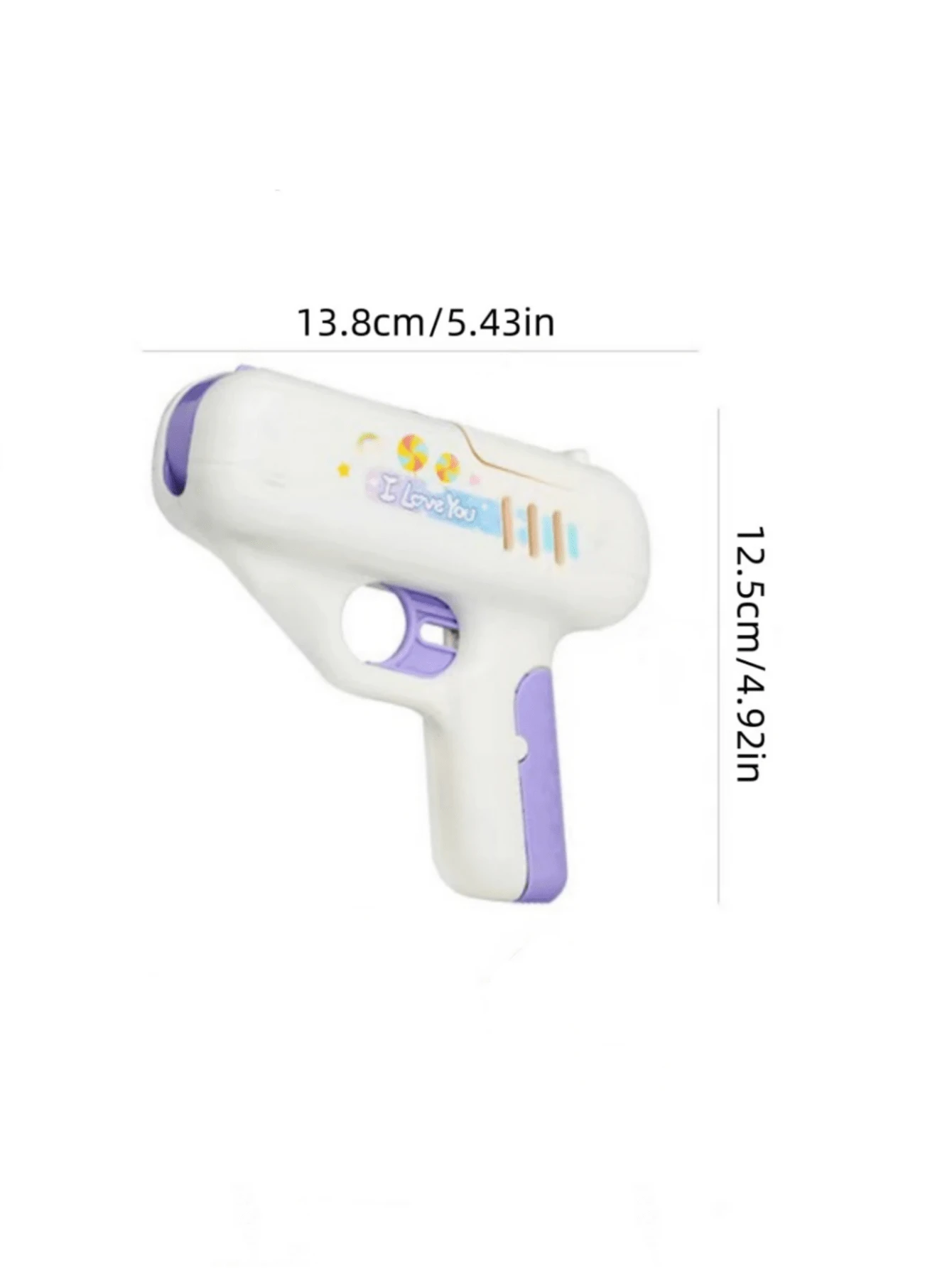 Candy Gun Sound Light Electric Lollipop Gun Friends Birthday Gift Toys ...