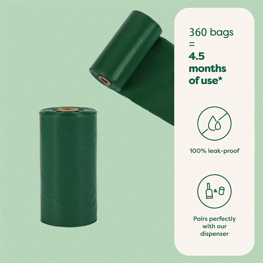 150pcs Pet Waste Bags, EPI Dog Poop Bag Outdoor Dog Walking Pickup Bag ...