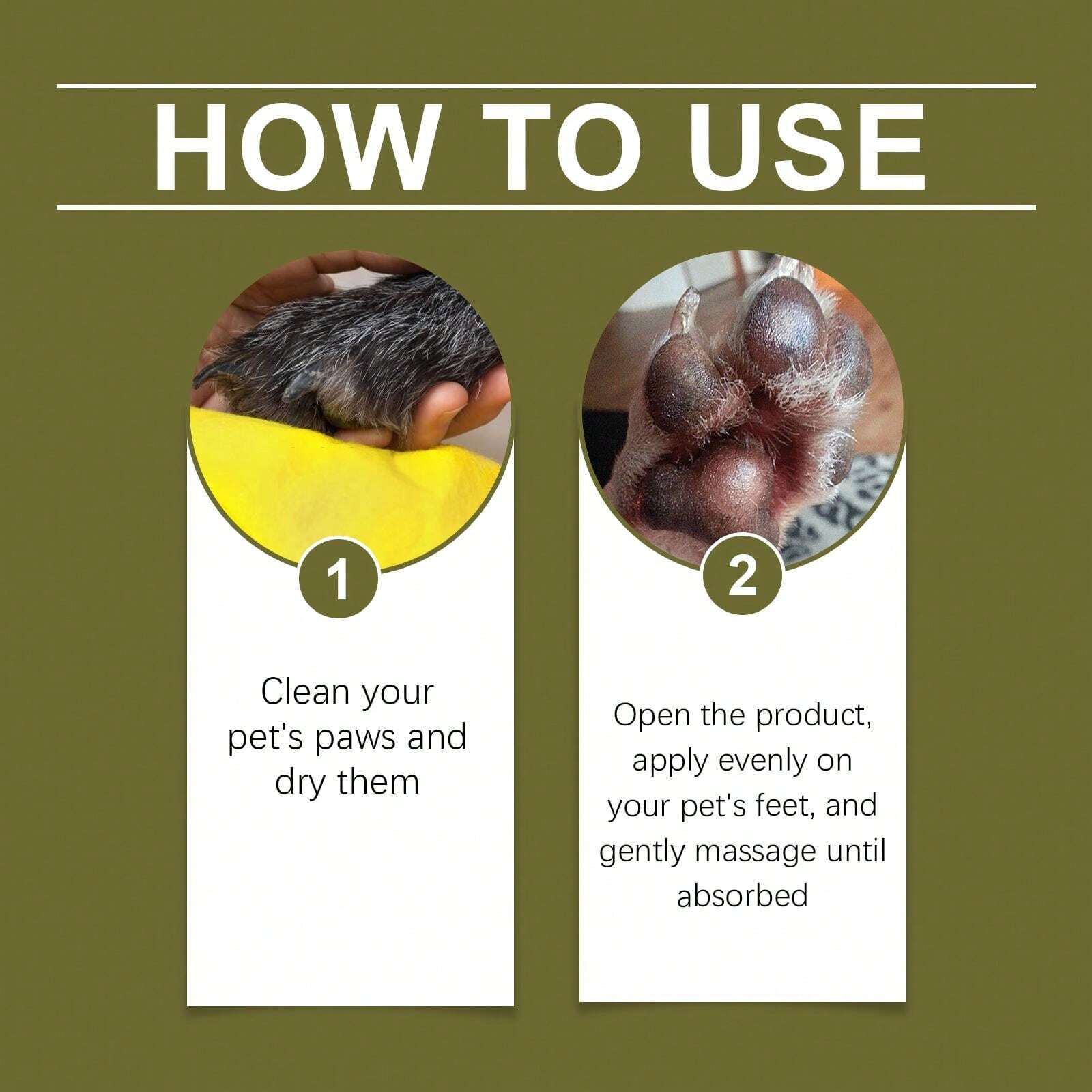 Cat & Dog Paw Care Balm, Gentle Formula, Deep Moisturizing, Prevent ...