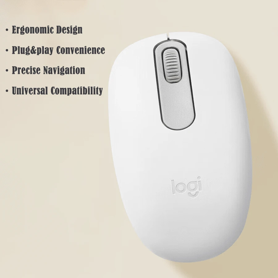 Logitech 1pc Logitech M196 Wireless Bluetooth Mouse, Compact & Portable ...