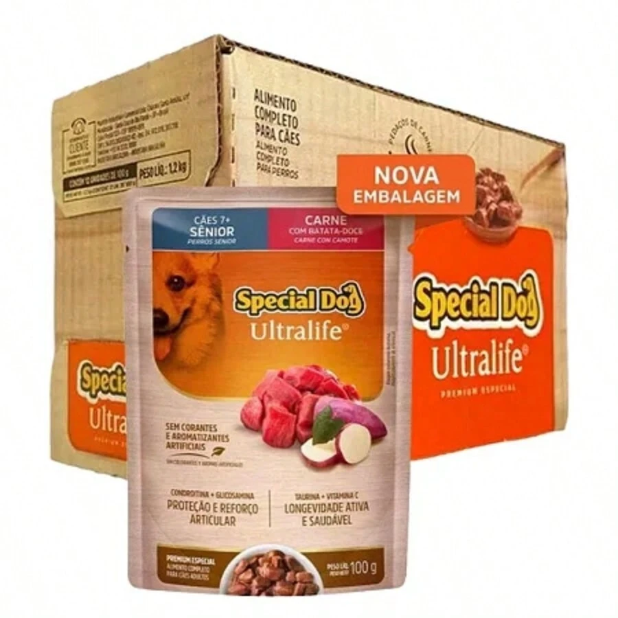 SACHET SMALL BREED SPECIAL DOG MEAT ULTRALIFE BOX 12 UNITS for Sale ...