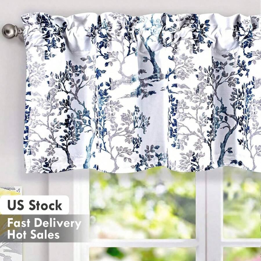 Blackout Curtain Valances For Kitchen Windows Bathroom Living Room ...