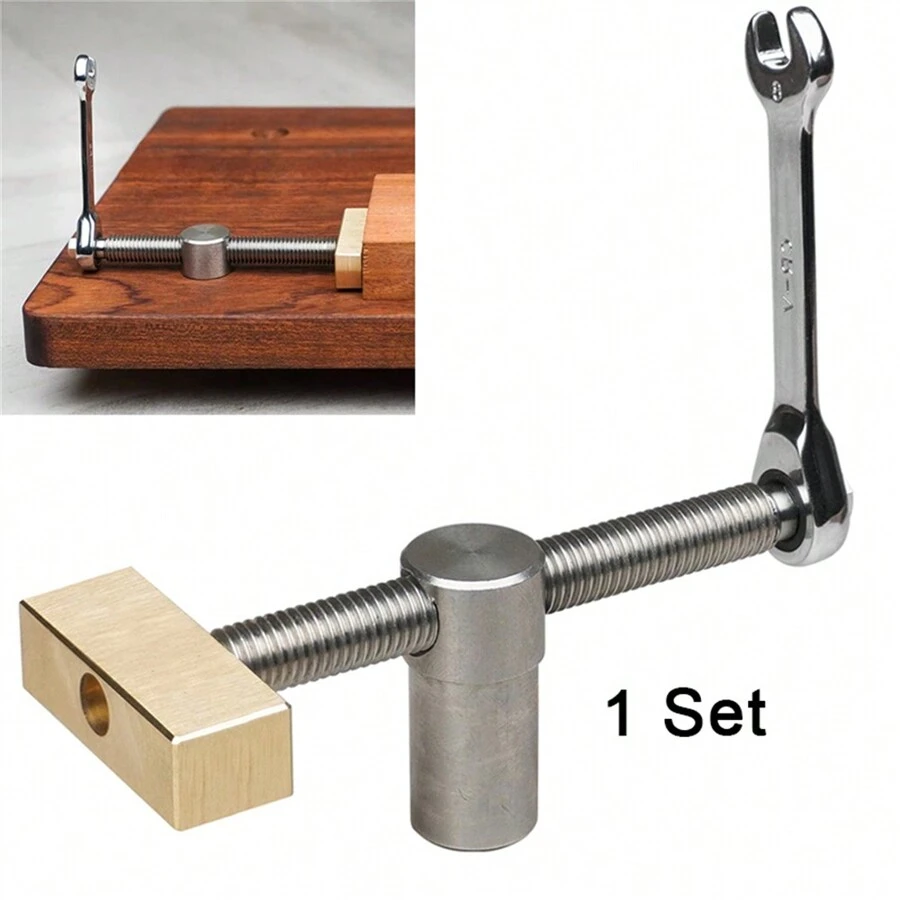 1 set Kit d'outils de serrage de bureau de menuiserie, clip en acier ...