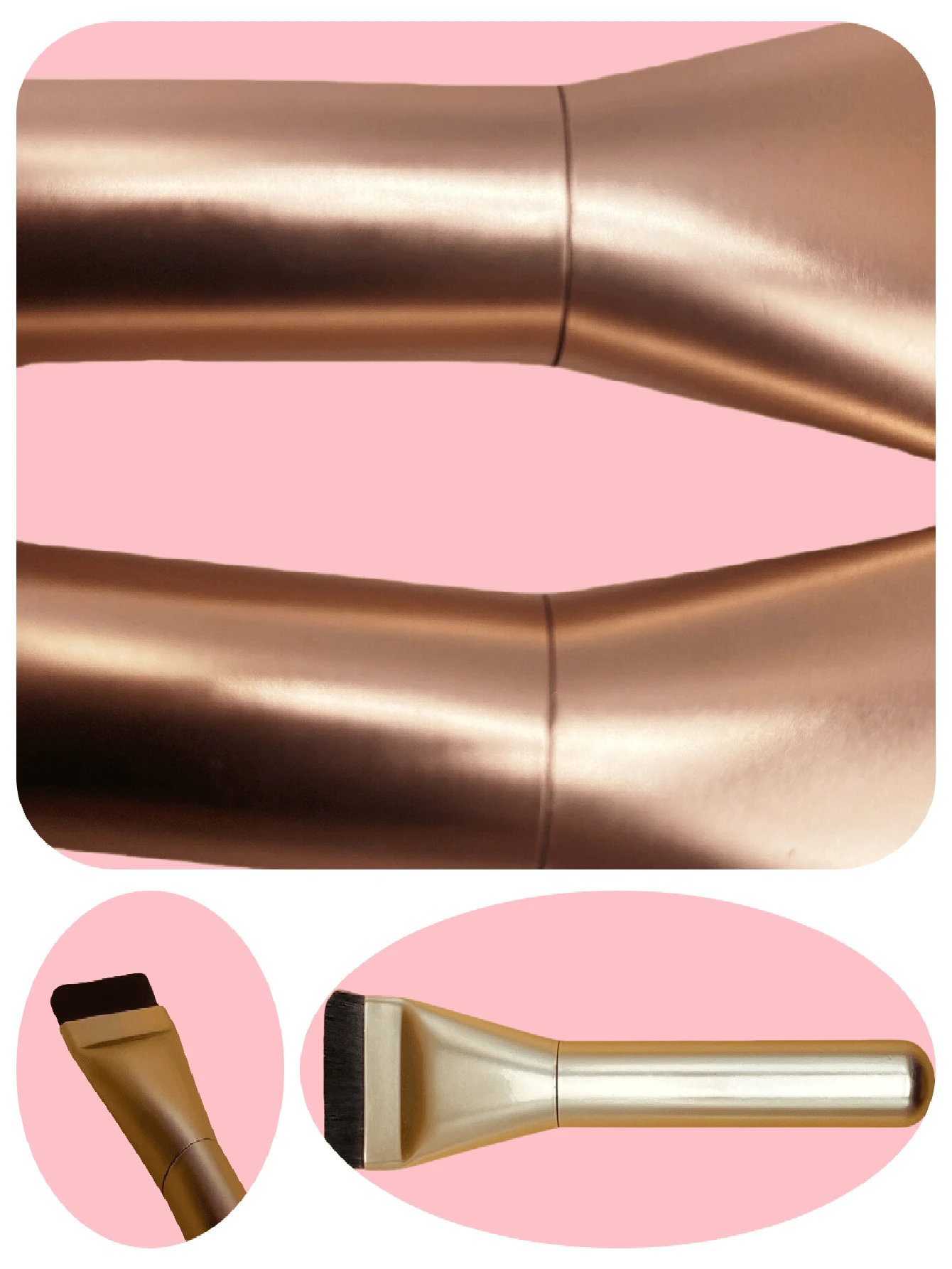 Straight Line Foundation Brush, Flat Head, Does Not Absorb Powder ...