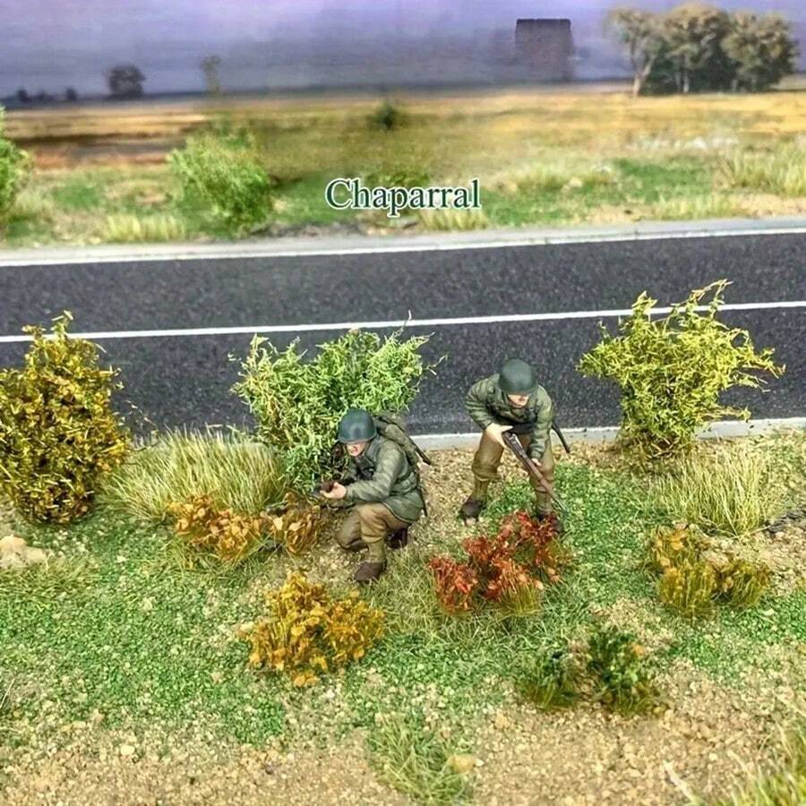 Grascluster Simulatie Miniatuur 8mm Plant Gras Model Diy Bouw Zandtafel ...