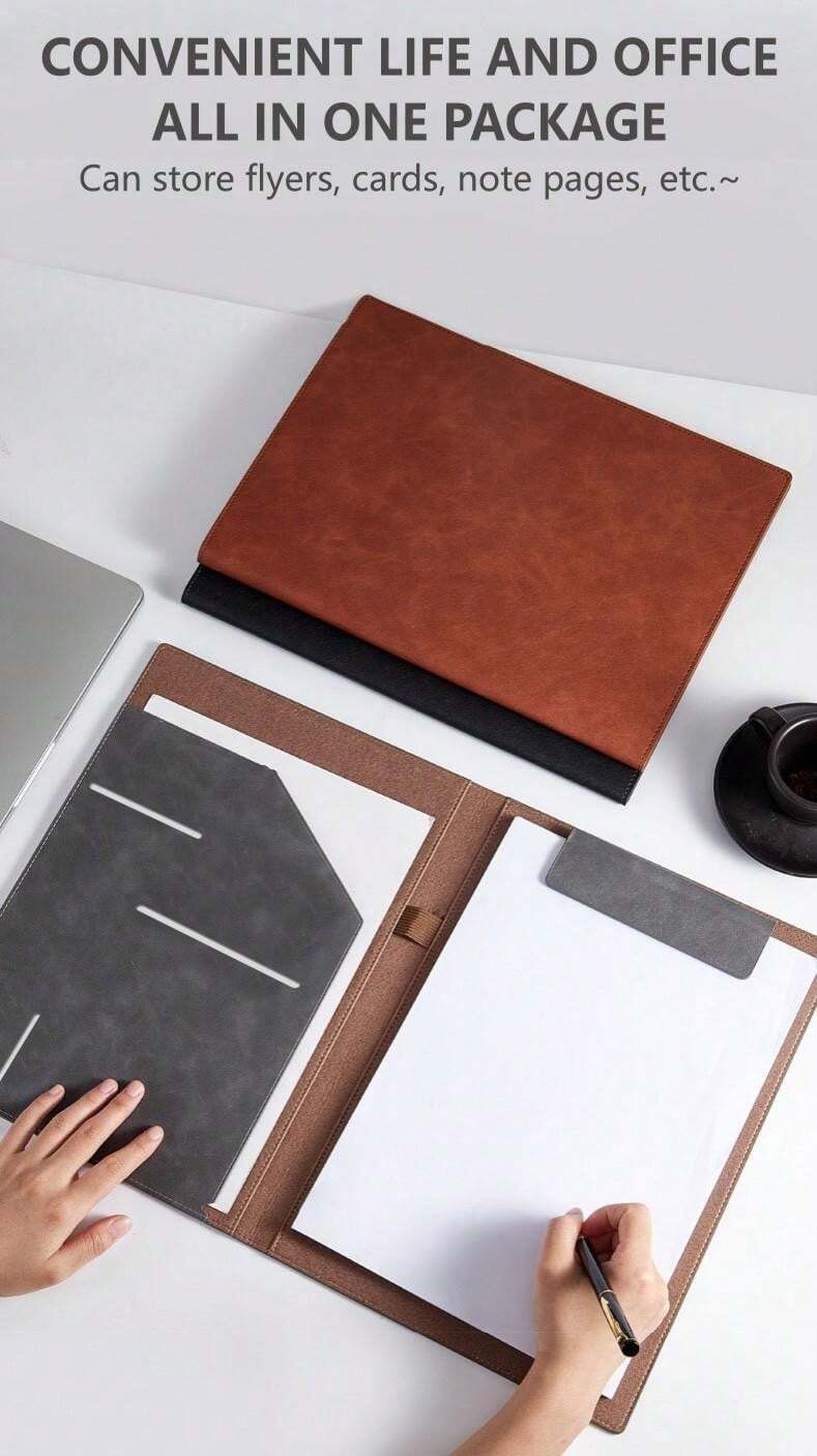 A4 Folder Office Storage Business Leather Official Document Sales ...