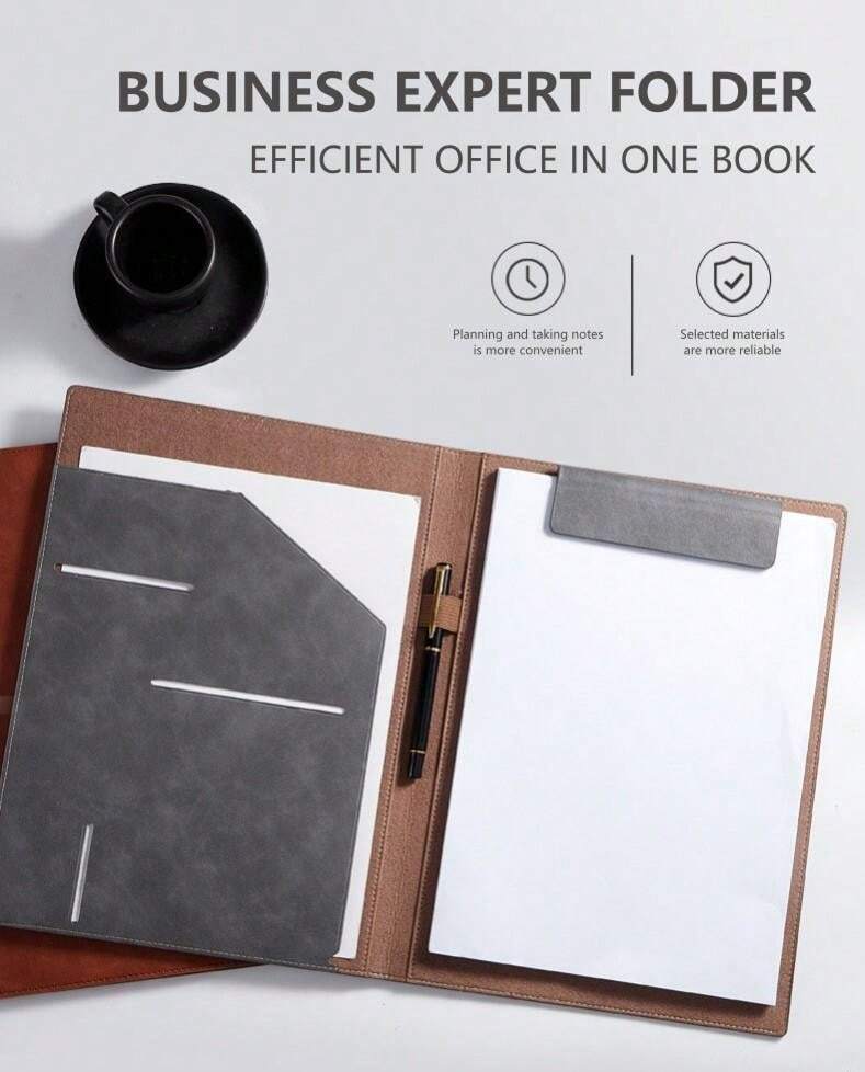 A4 Folder Office Storage Business Leather Official Document Sales ...