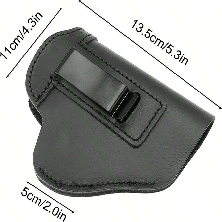 Funda táctica para arma de fuego para exteriores de cuero genuino para ...
