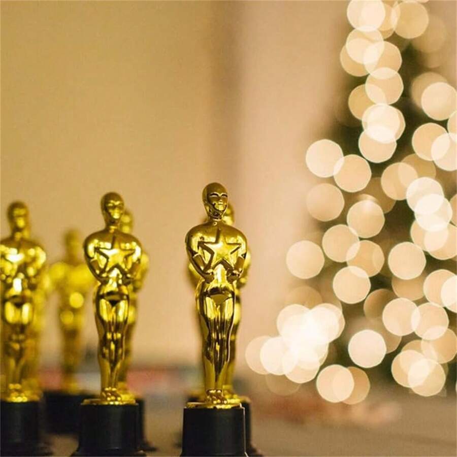 Mini Trophy, Ideal Awards For All Ages, Gold Oscar Award Trophy, Sports ...