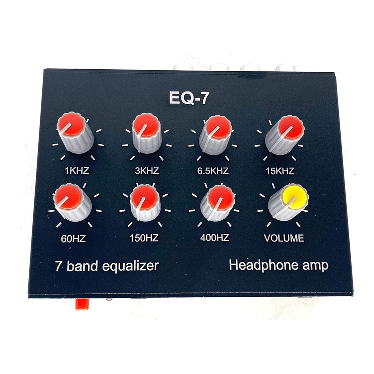 Amplificador de señal de audio para auriculares EQ-7, ecualizador de 7 bandas, 2 canales ...