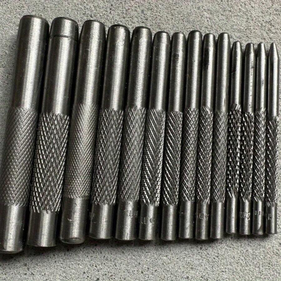 Leather Craft Punch Tool Hollow Hole Punch Cutter Tool Round Hollow ...