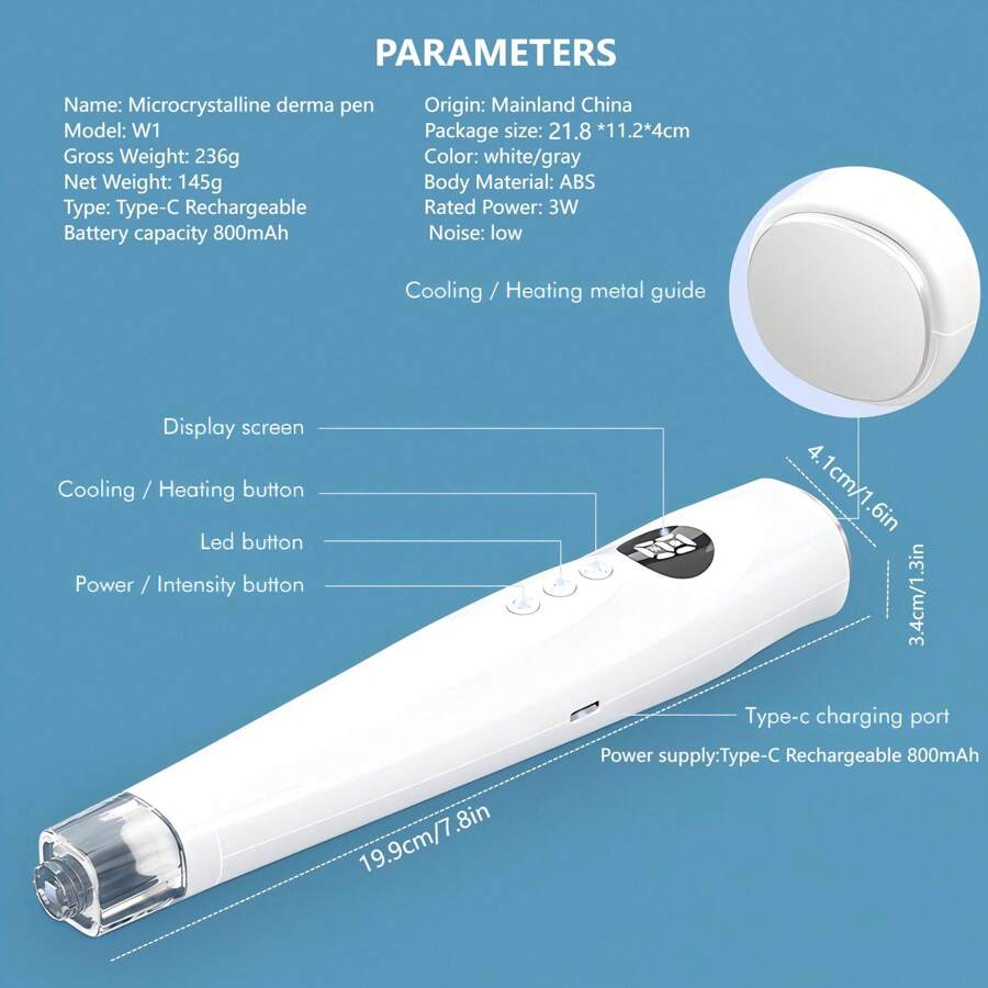 Color Light Ice Pack Instrument Nano-Microcrystalline Serum Freeze ...