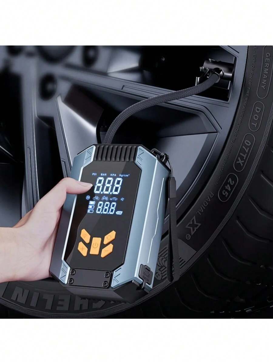 SUITU 3-In-1 Multifunctional Inflatable Pump, Emergency Starting Power ...