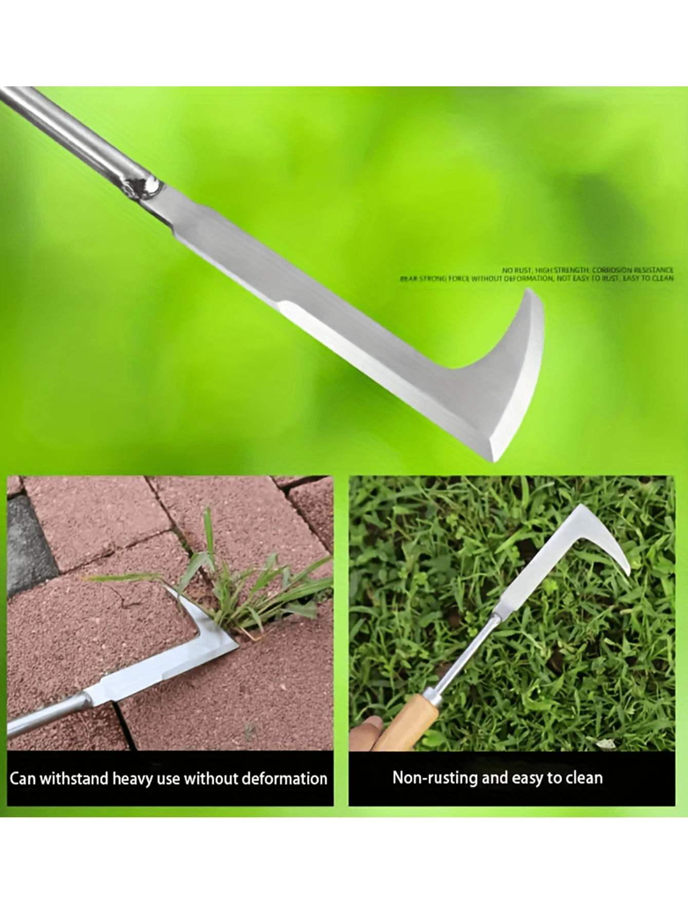 One Piece, Lawnmower Sickle, Pavement Crack Lawnmower Blade, Stainless ...