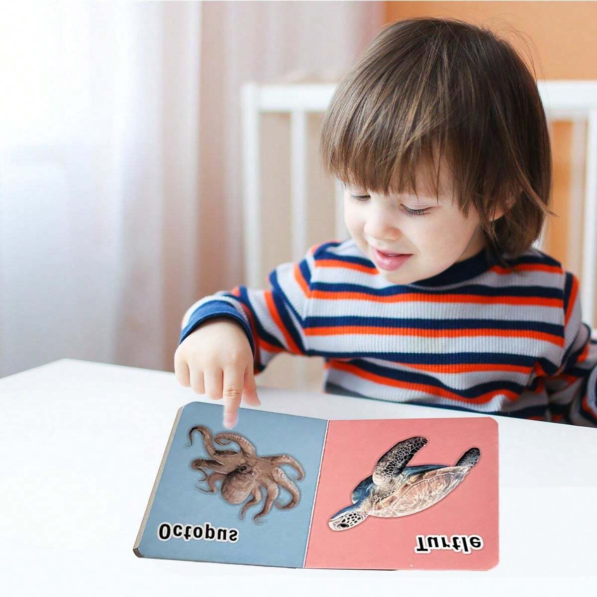 1 Box 6pcs My English Learning Picture Book Series Mini Card Books - 6 ...