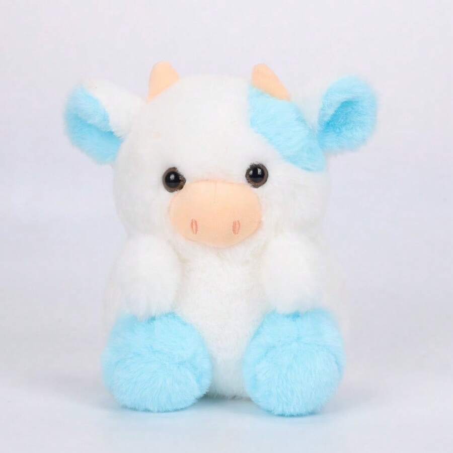 1pc 20cm/7.87in Kawaii Dairy Cow Family Strawberry Cow Soft Stuffed ...