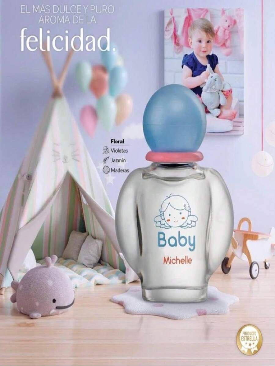 BABY MICHELLE PERFUME FRAGANCIA PARA BEBÉ CON AROMA EXQUISITO Y MUY ...