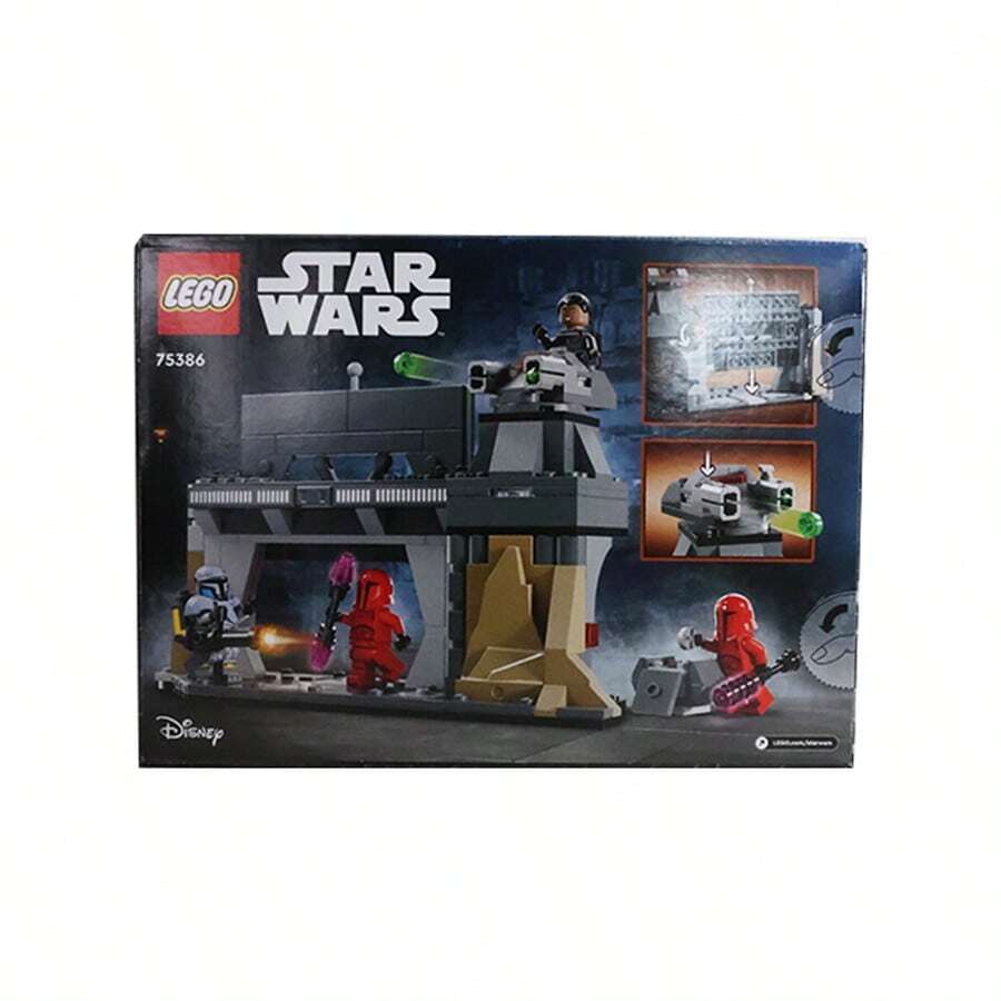 LEGO Star Wars Series 75386 Paz Vizsla Vs. Governor Gideon Building Toy ...
