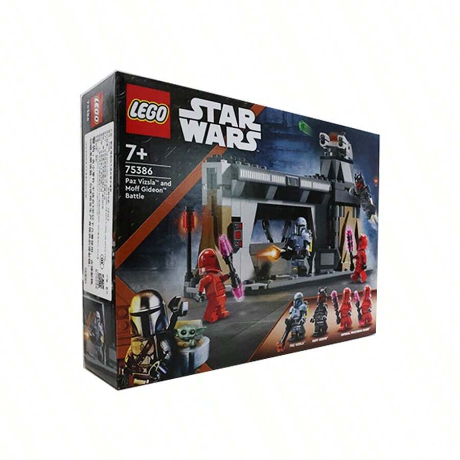 LEGO Star Wars Series 75386 Paz Vizsla Vs. Governor Gideon Building Toy ...