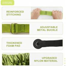 Waist Back Leg Stretch Strap, Aerial Yoga Hanging Rope For Body Shaping ...