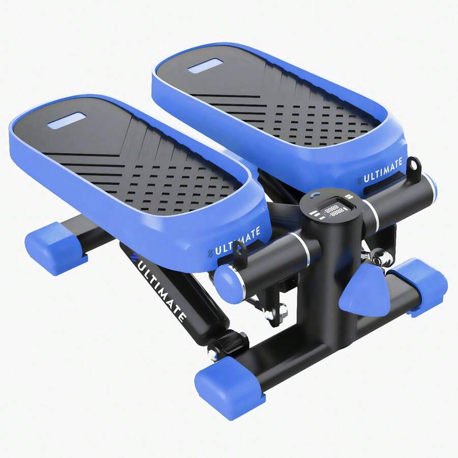 Home Office Exercise 330LBS Capacity Mini Stepper With Resistance Bands ...