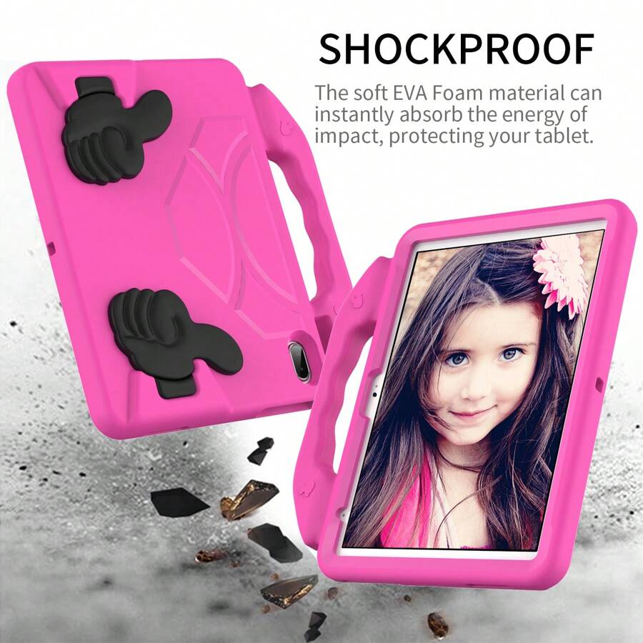 Apple A Pink Tablet Case With The Appearance Of A Big Thumb, Made Of ...