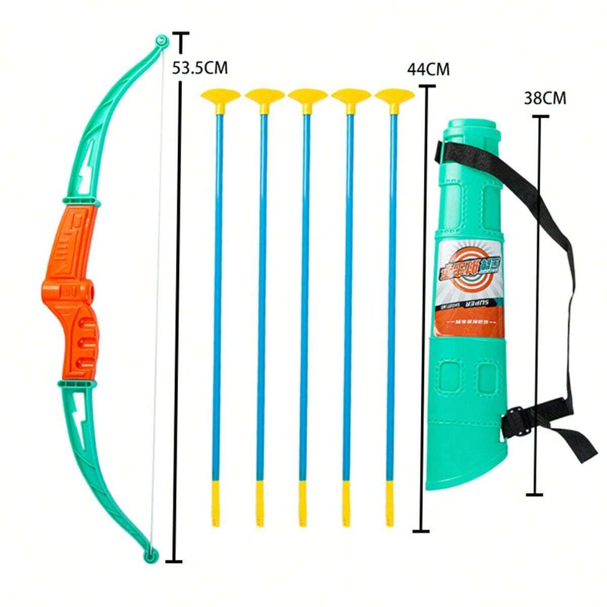 Bow And Arrow Toy Set Entry-Level Shooting Archery Crossbow Target Full ...