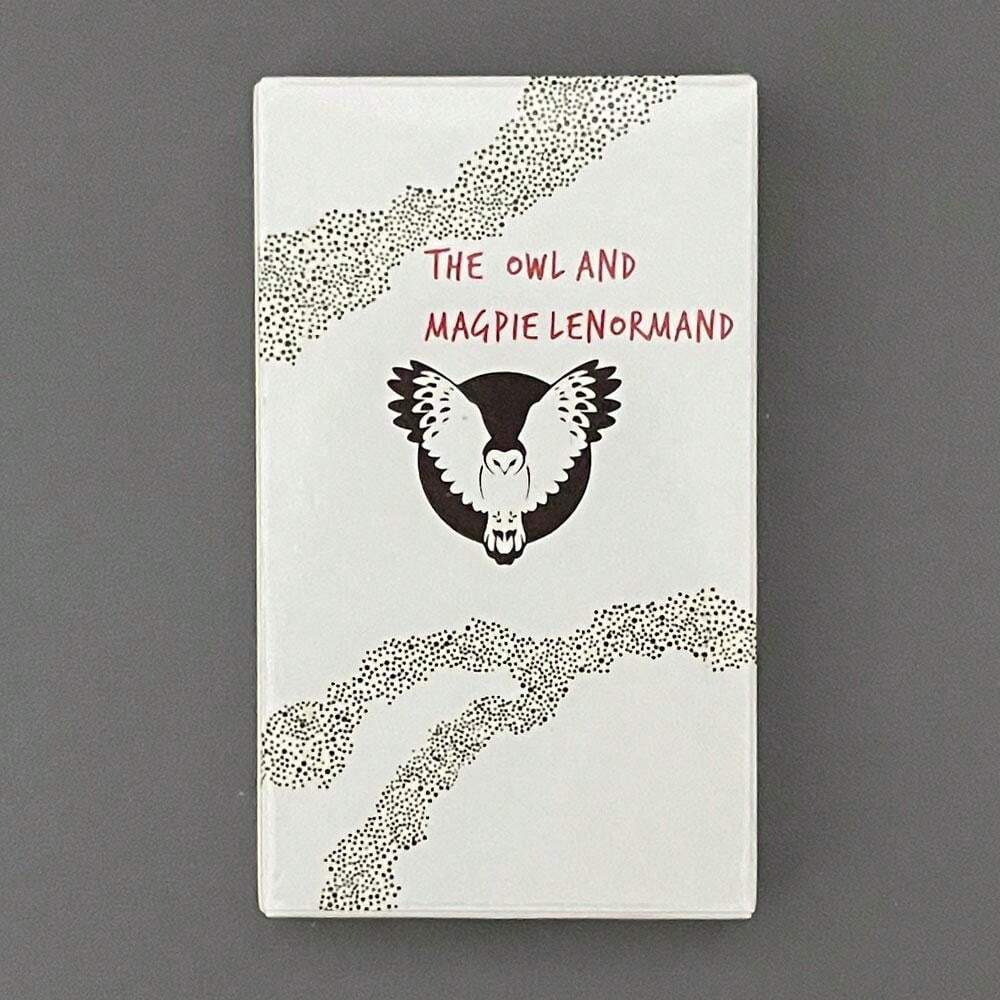 Owl And Magpie Lenormand Oracle Deck - 36 Card Divination Cards For ...