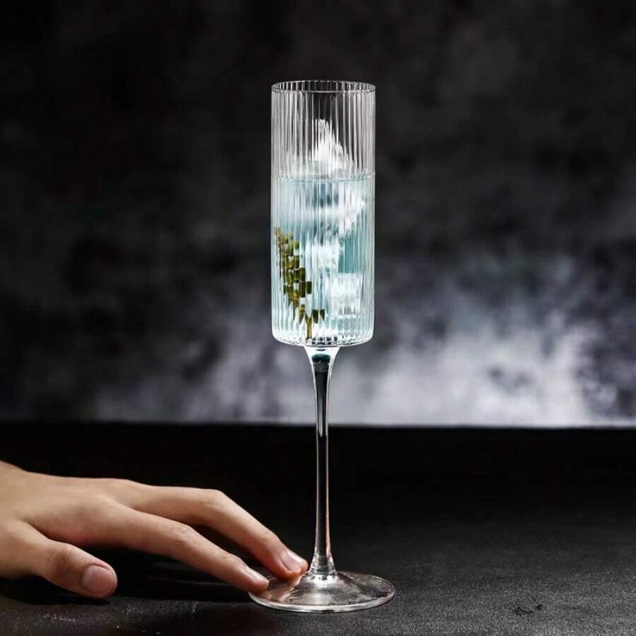 Acrylic Plastic Champagne Glasses, Creative Highball Glasses For Home ...
