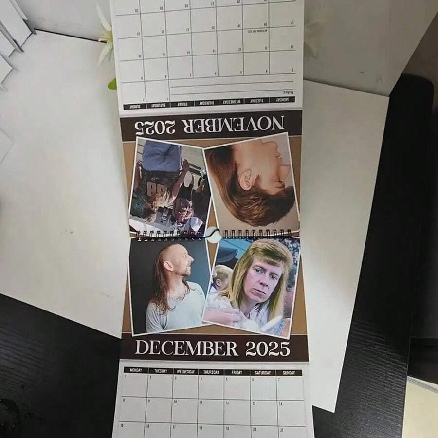 2024 World's Greatest Mullet Humor Wall Calendar - Great For Home And ...