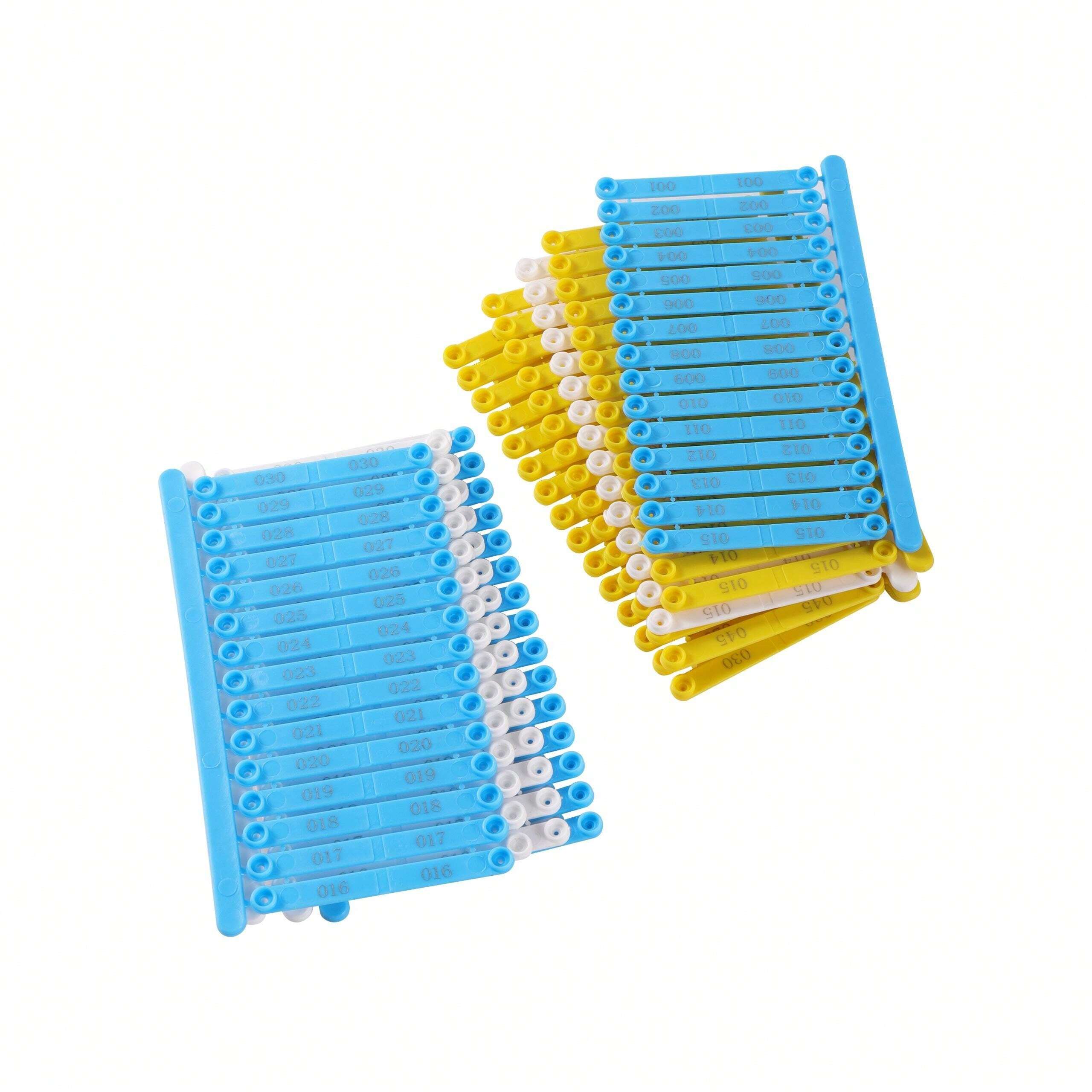 45 Pcs Chicken Wing Identification Rings With Numbers 001~045, Bird ...