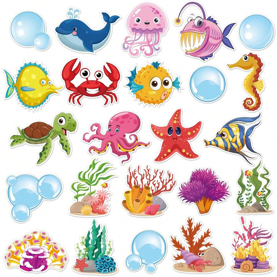 Ocean Theme Fish Classroom Bulletin Board Decorations Tropical Fish ...