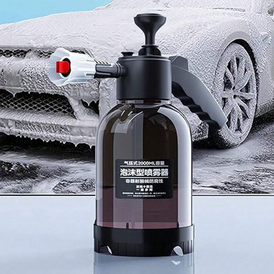 2L Pump Foam Sprayer, Foaming Pump Sprayer, 0.5 Gallon Car Wash Sprayer ...