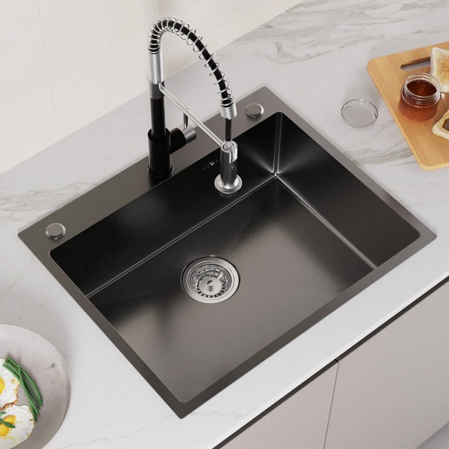 Stainless Steel Kitchen Sink Stainless Steel Sink 60 X 49 Cm ...