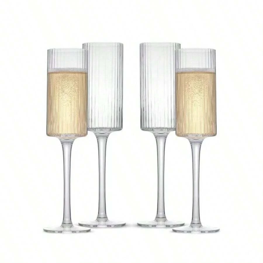 Acrylic Plastic Champagne Glasses, Creative Highball Glasses For Home ...
