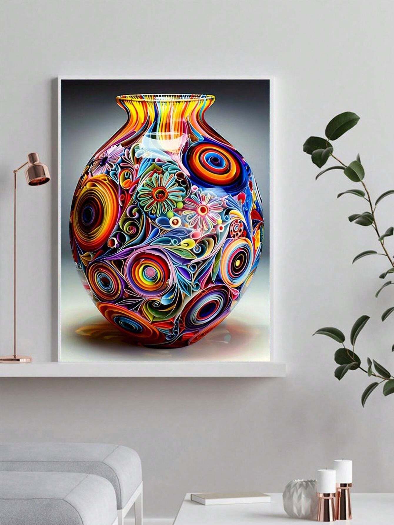 5D Diamond Painting Kit For Adults Stress Relief, Still Life Vibrant ...