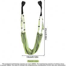 Waist Back Leg Stretch Strap, Aerial Yoga Hanging Rope For Body Shaping ...