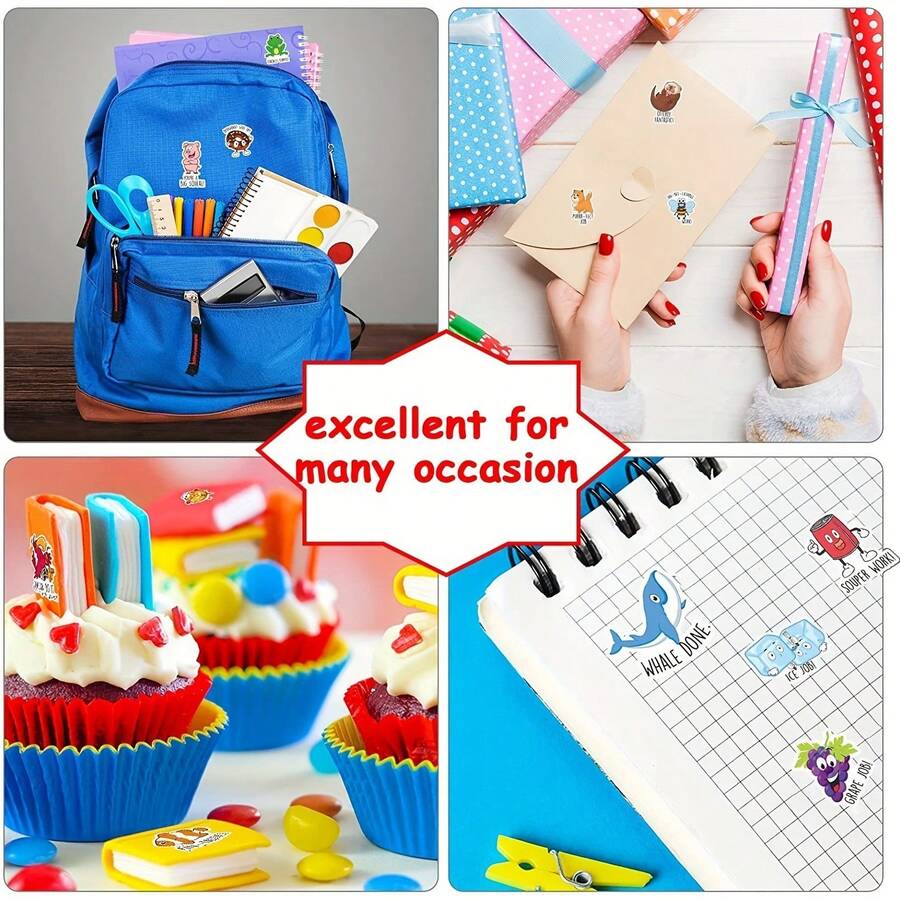 200 Pieces Rewards Stickers Labels Motivational Stickers Inspiration ...