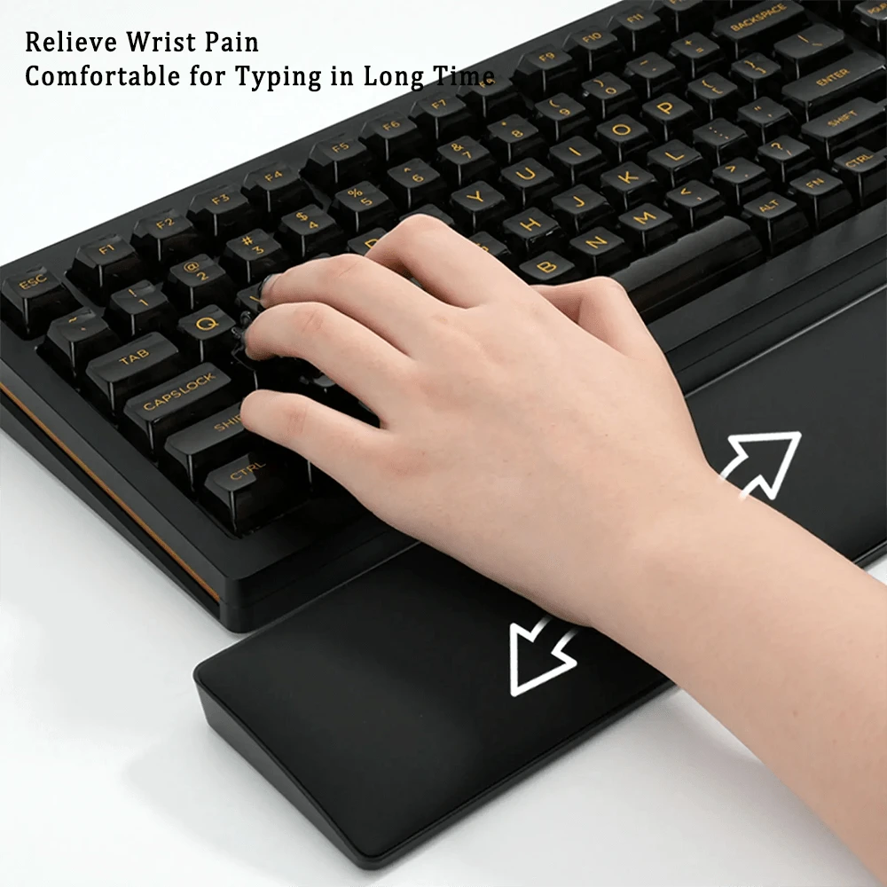 Monsgeek PU Wrist Rest 98 Keys Keyboard Wrist Protector Anti-Slip Base ...